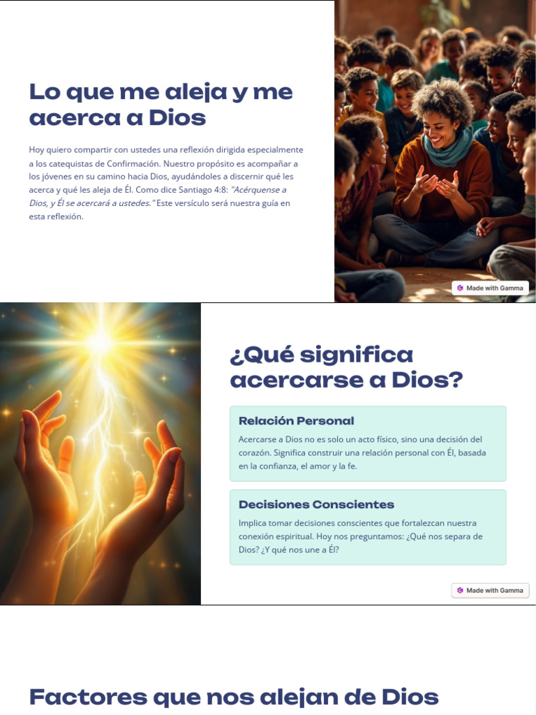 Lo Que Me Aleja y Me Acerca A Dios | PDF