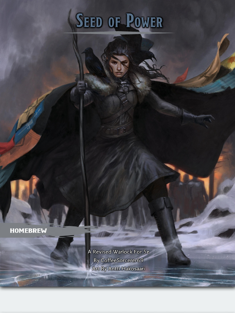 Seed of Power - A Revised Warlock For 5e - GM Binder | PDF | Dungeons & Dragons | Gary Gygax Games