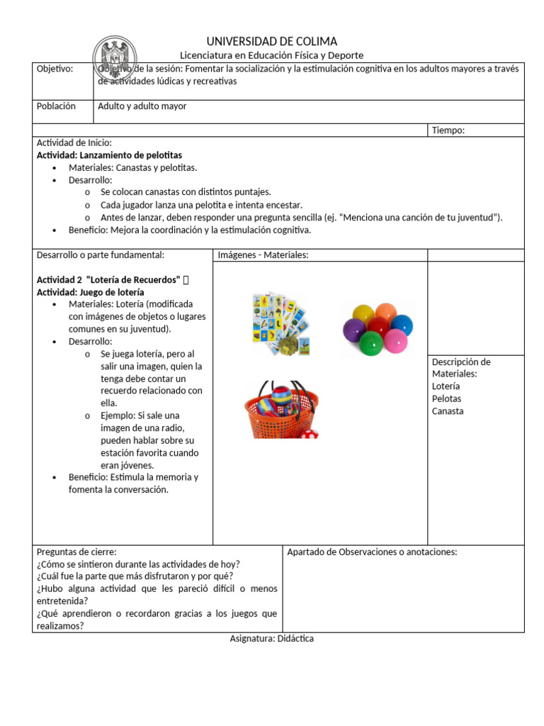 Formato Planeación Tito | PDF