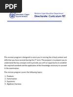 GRADE 10 - Factorization | PDF | Algebra | Teaching Mathematics