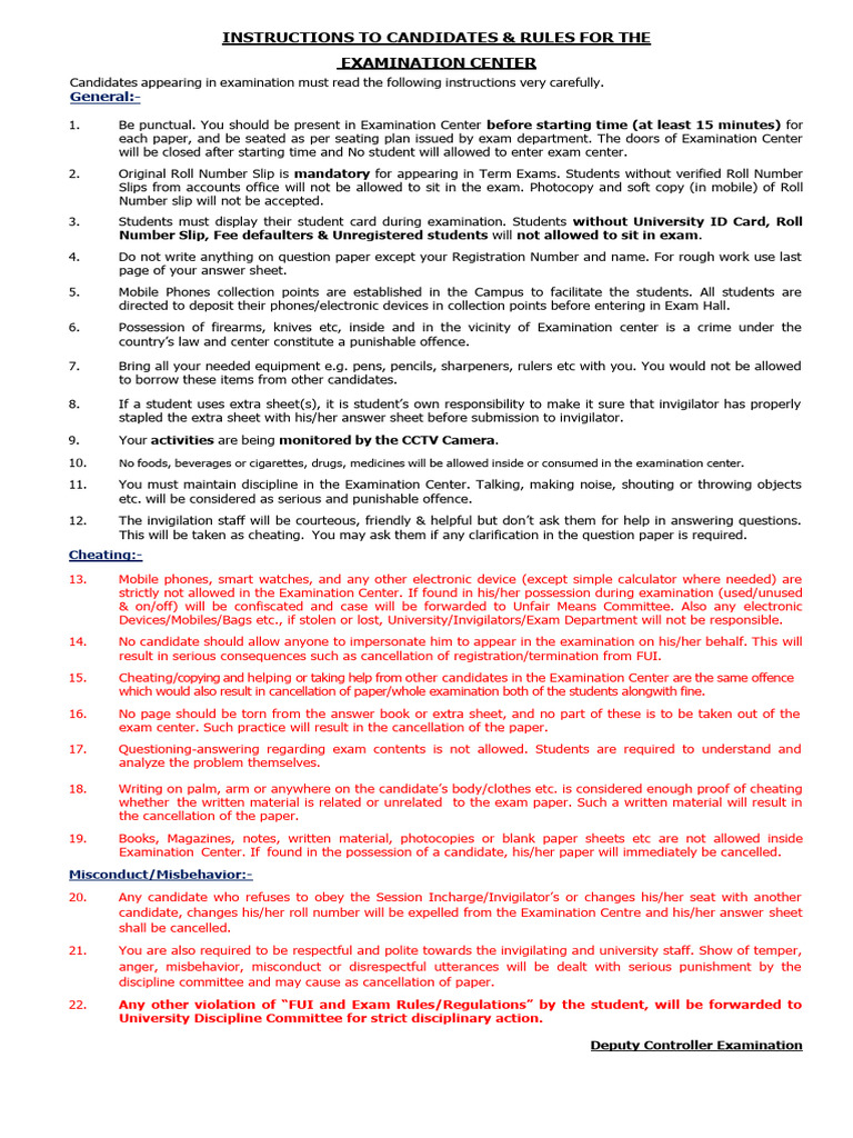 Date Sheet Mid Term Exam Fall-2024 (Final) | PDF | Mathematical ...