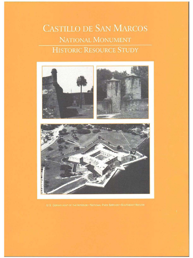 Castillo de San Marcos - Historical Resource Study | PDF ...