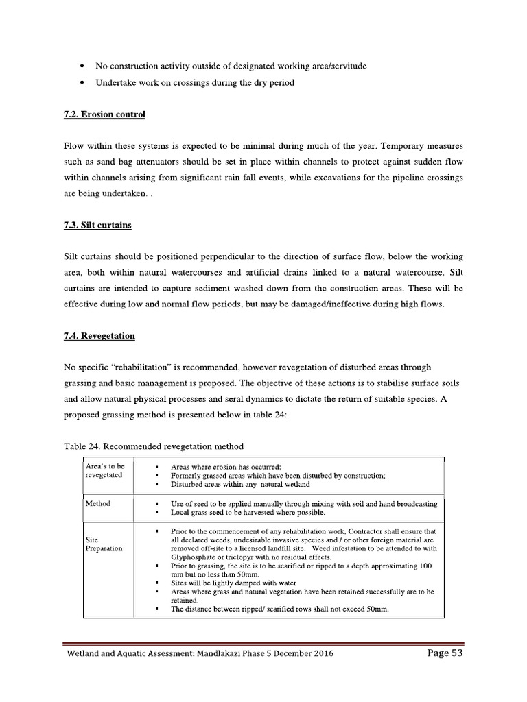 Rehabilitation Method Statement | PDF
