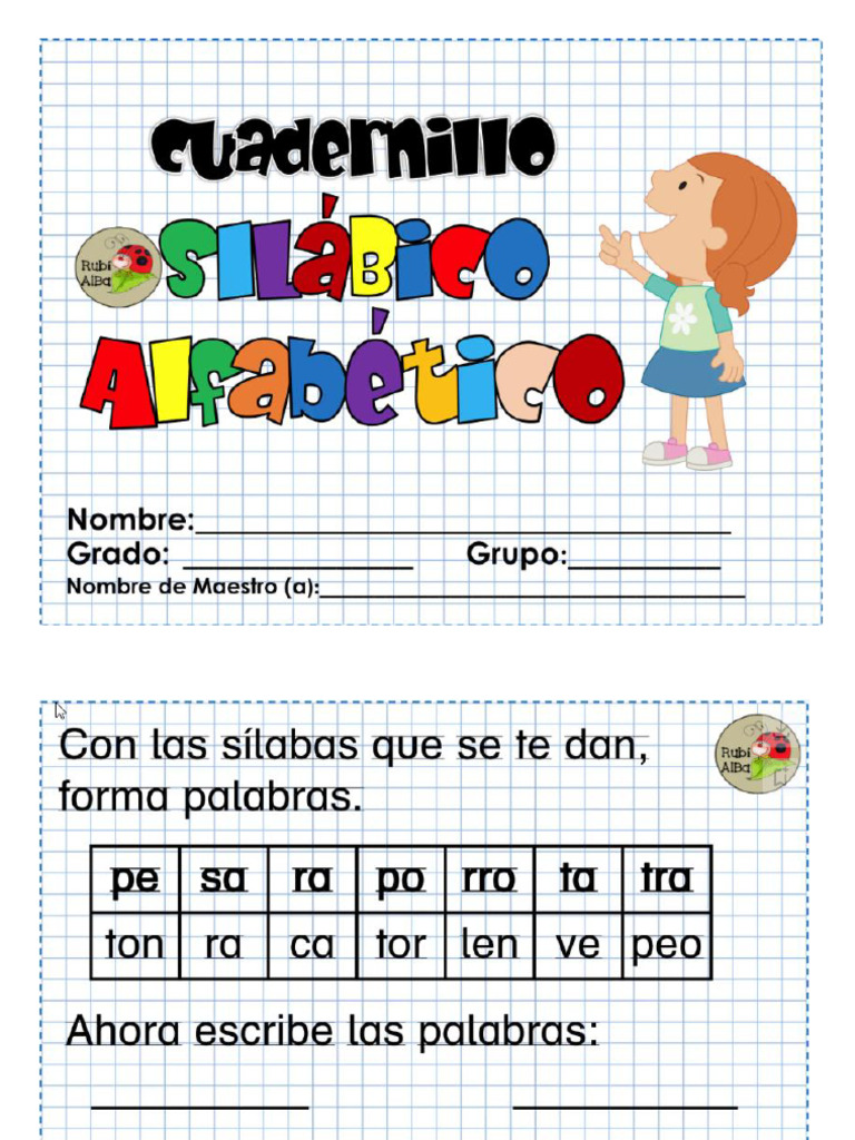 Cuadernillo Silabico | PDF