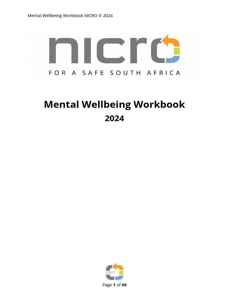 Mental Wellbeing Workbook | PDF | Anxiety | Anxiety Disorder