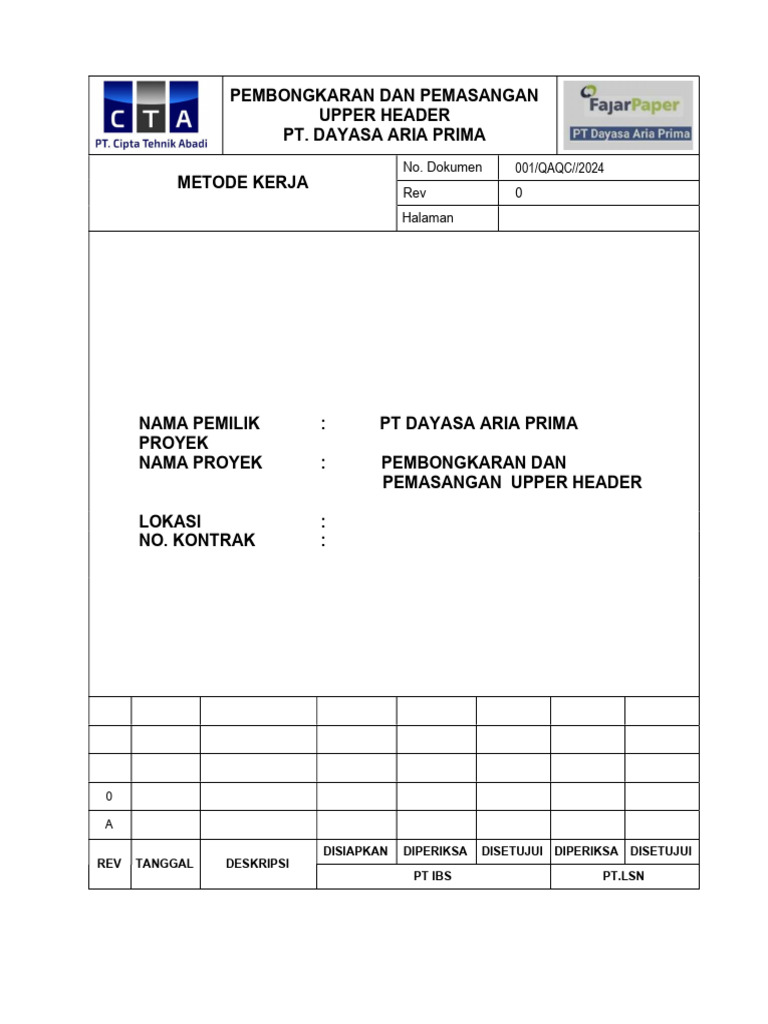 metode kerja angkat angkut | PDF