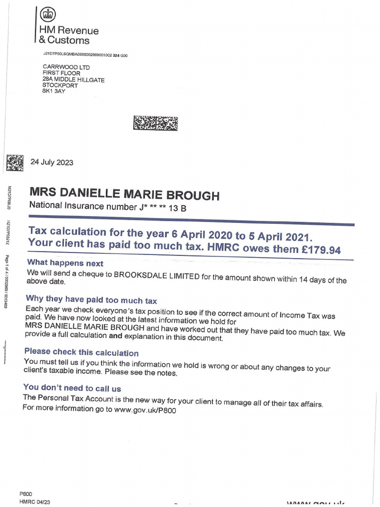 Mrs Danielle Marie Brough | PDF