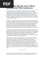 I Have No Mouth Game Script | PDF