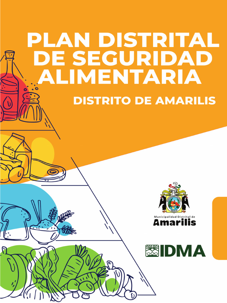 Plan Seguridad Alimentaria Nutricional Amarilis | PDF | Seguridad alimentaria | Alimentos