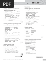 English File. Elementary Workbook With Key | PDF