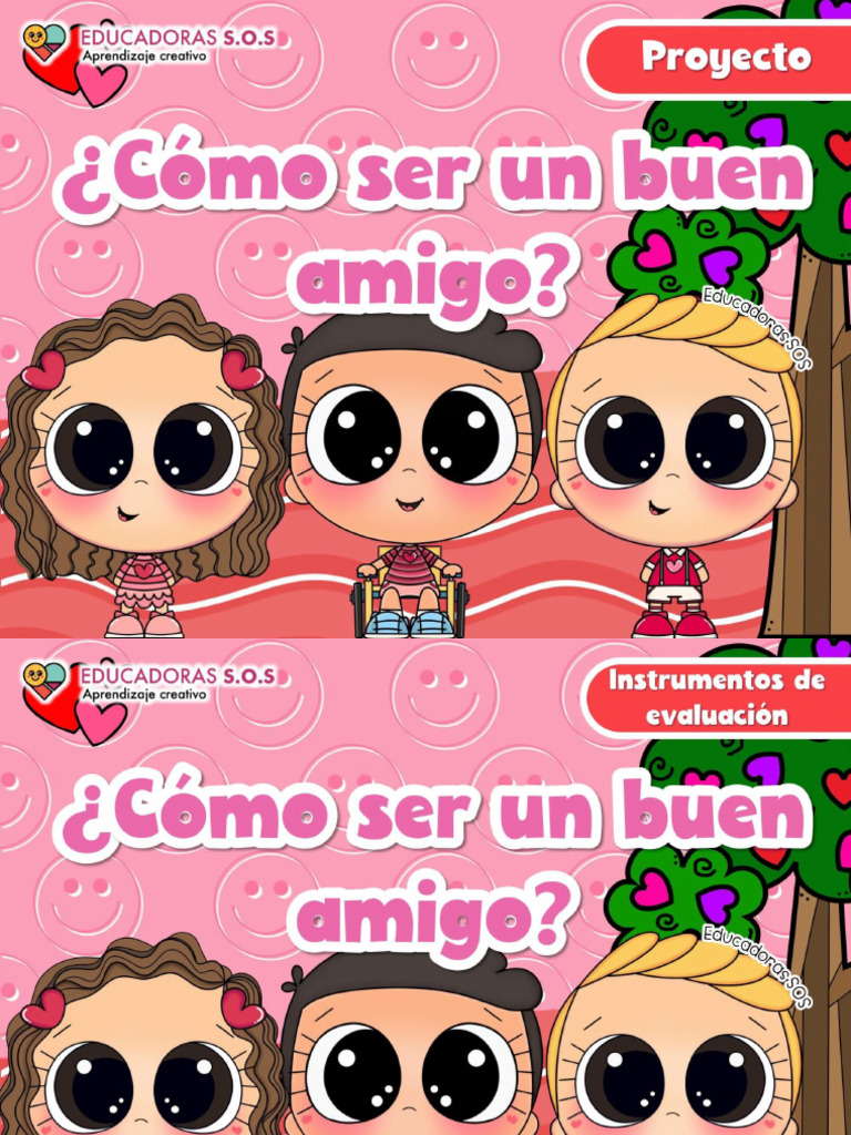 Proyecto sobre la Amistad en Niños | PDF | Las emociones | Amistad
