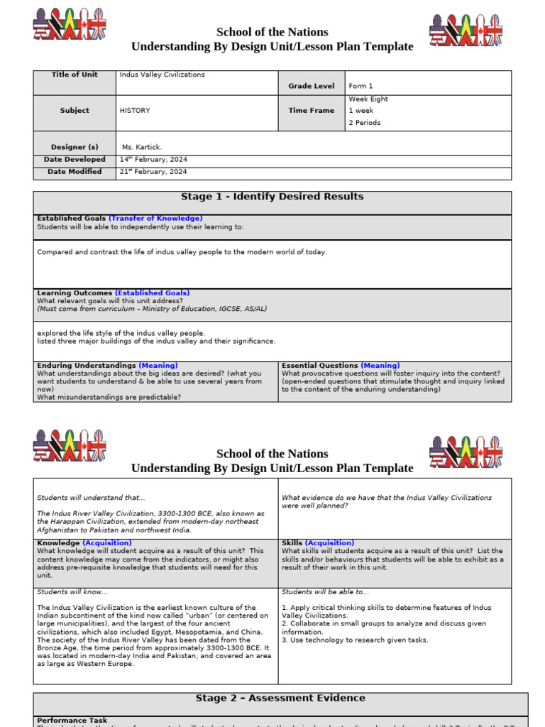 Kartick His f1 (t2) (Wk8) Journal | PDF | Learning | Lesson Plan