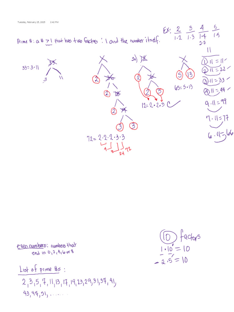 Prime Factorization | PDF
