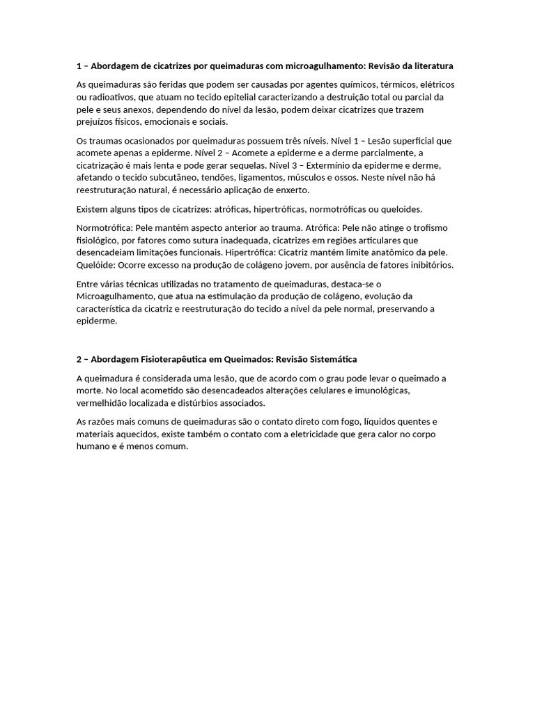 Resumos dos artigos | PDF