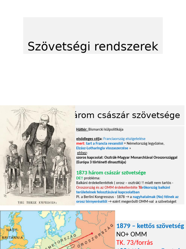 Szövetségi Rendszerek | PDF
