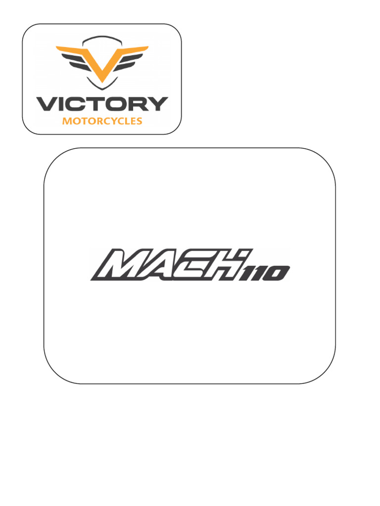 VICTORY MACH 110 MANUAL TALLER 2019 | PDF | Rodamiento (Mecánico ...