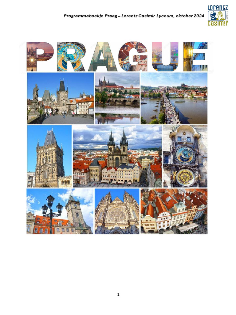 Programmaboekje Praag 20242025 | PDF