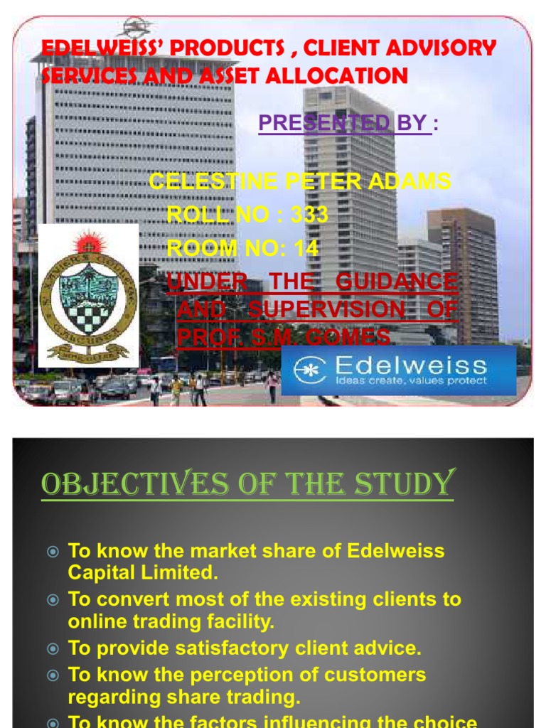 Edelweiss Capital Limited Overview | PDF