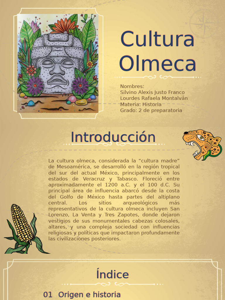 Cultura Olmeca: Historia y Legado | PDF | Mesoamérica
