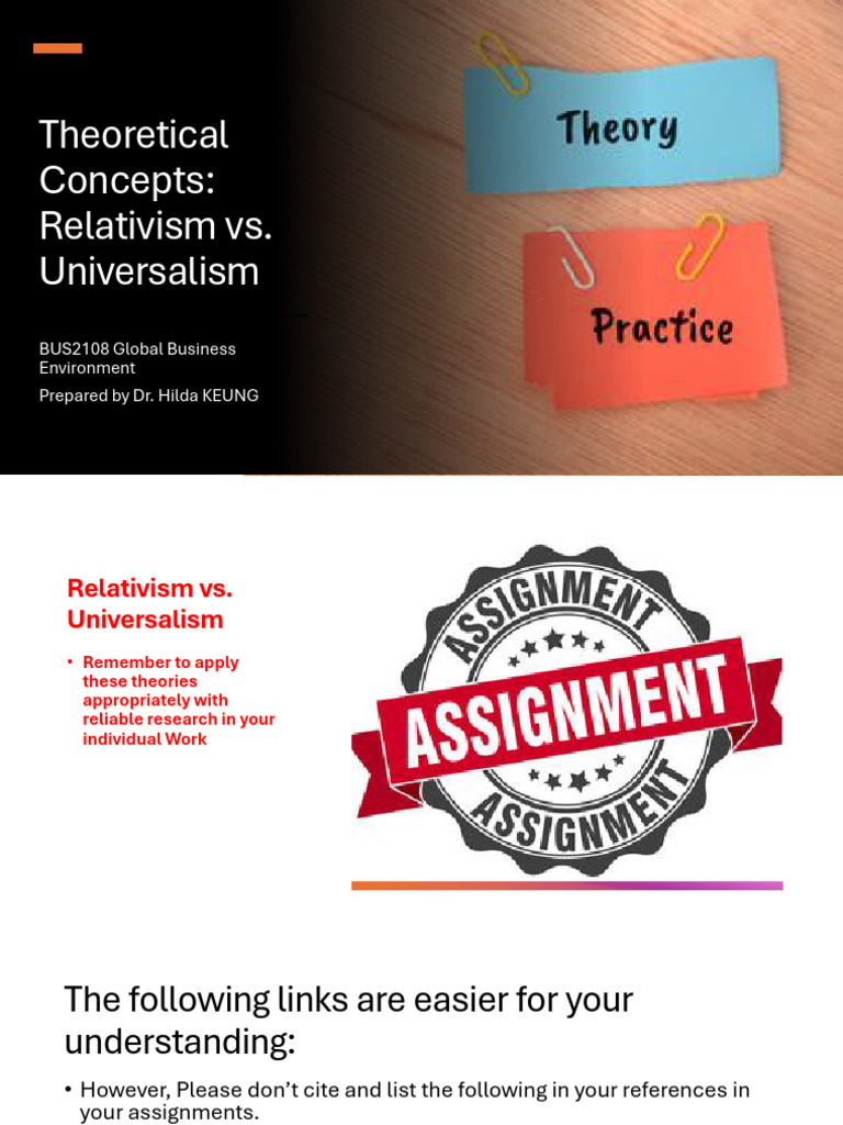 GBE 5b. IW use_Universalism vs. Relativism ...