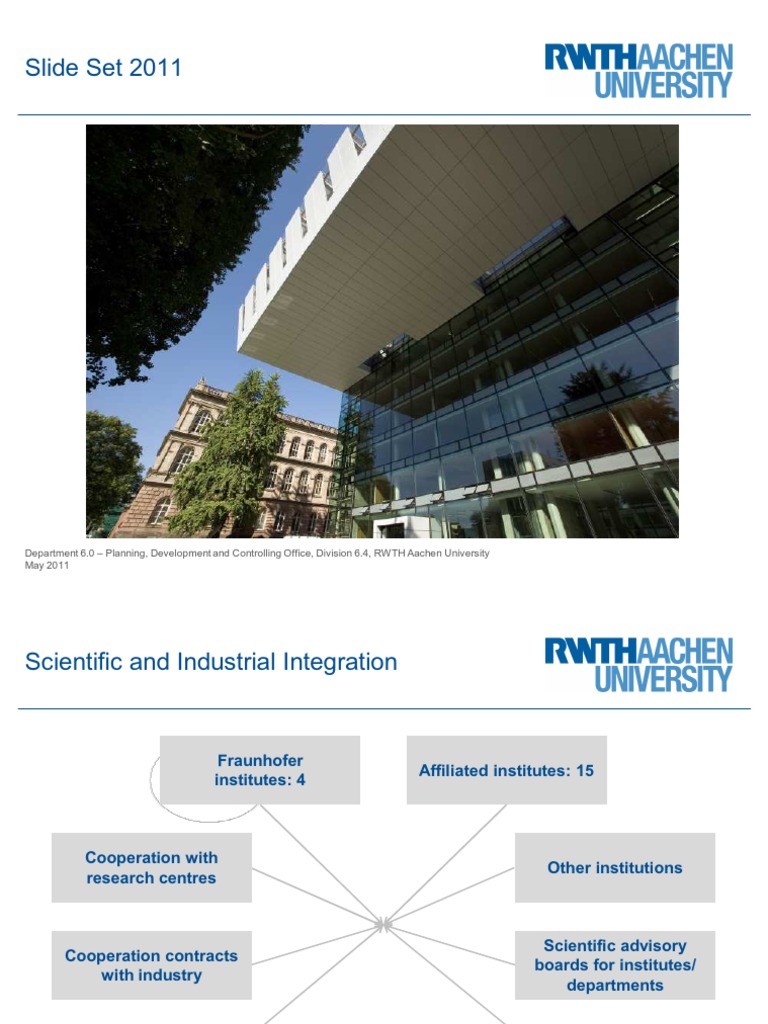 Slide Set 2011 Rwth Aachen University Master Of Science Bachelor Of