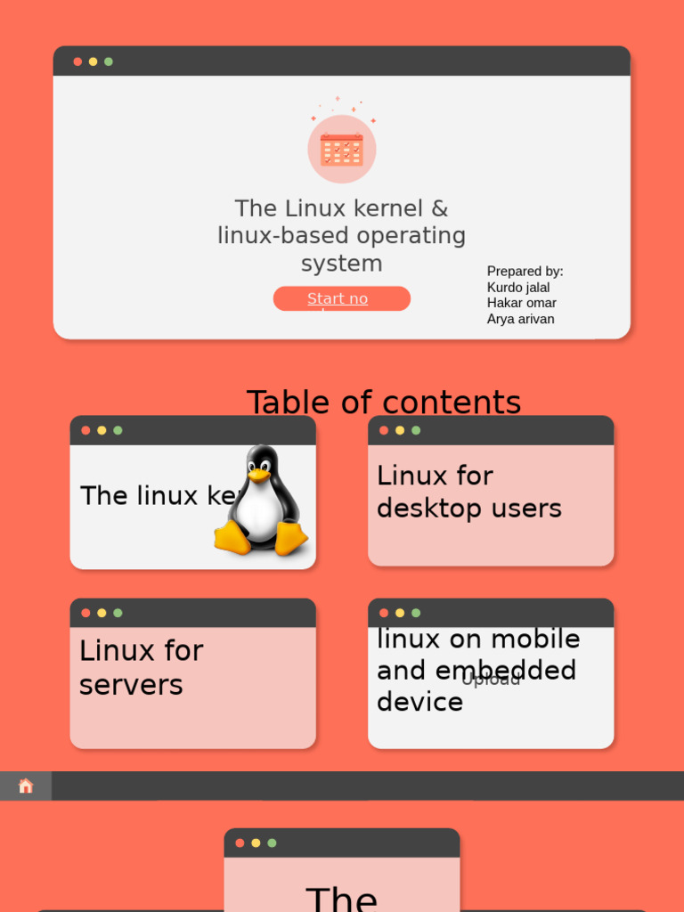 OS Weekly Planner For Teachers by Slidesgo | PDF | Linux | Linux Distribution