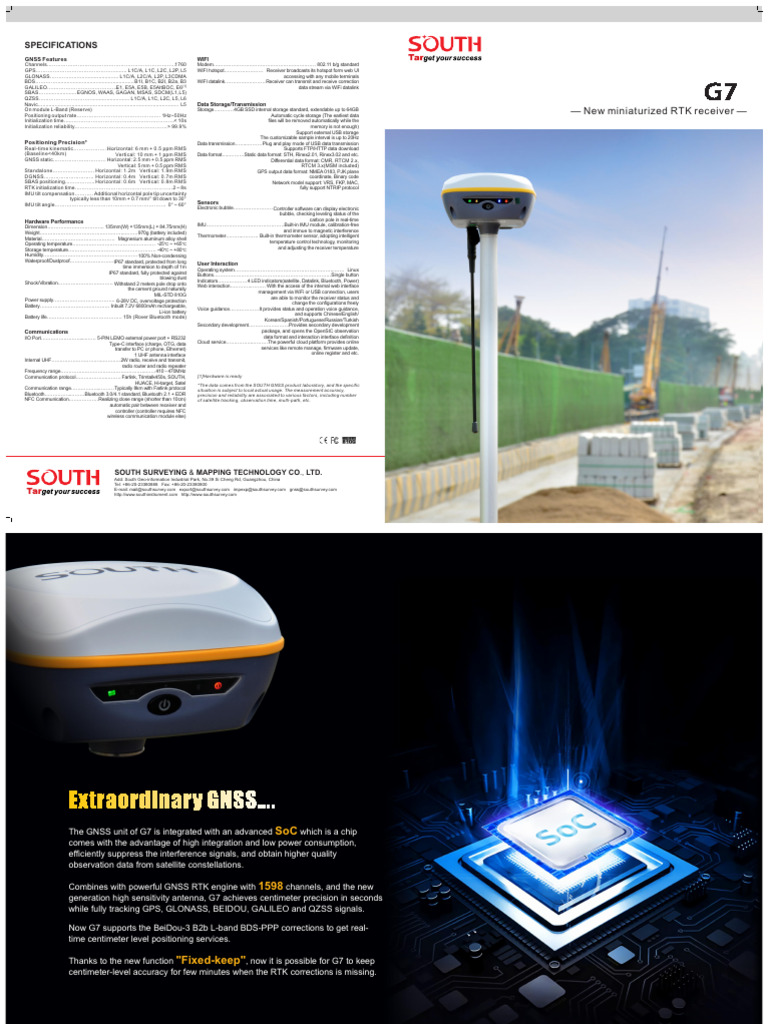 gnss g7 | PDF | Navigation | Telecommunications Engineering