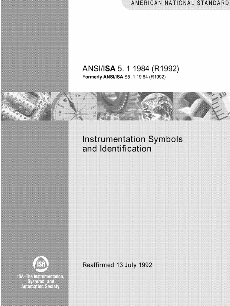 121448120 ANSI ISA 5-1-1984 R1992 Instrumentation Symbols and ...