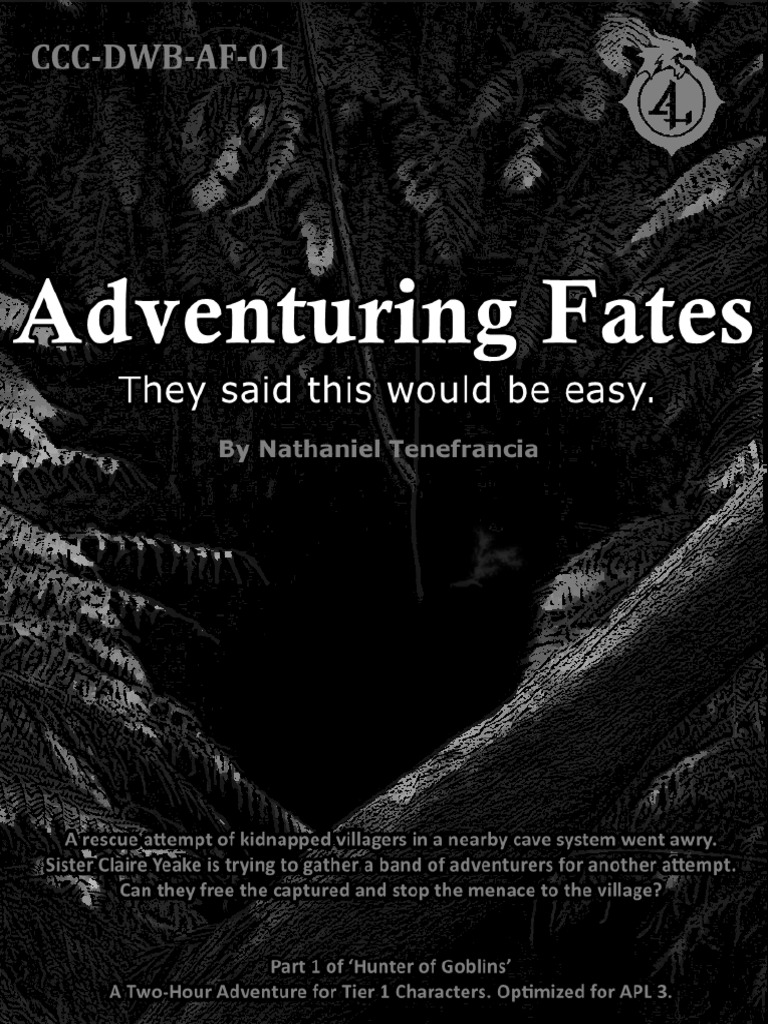 Adventuring Fates - Greg Bilsland | PDF | Dungeons & Dragons | Wizards ...