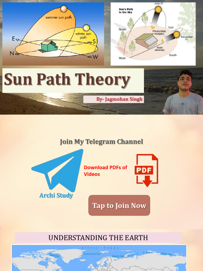 Sun Path Theory | PDF | Sun | Earth
