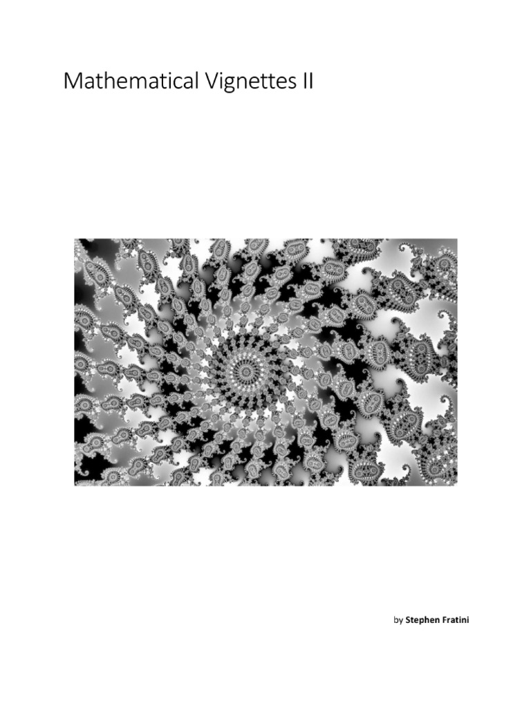 Mathematical Vignettes II | PDF | Mathematics | Geometry