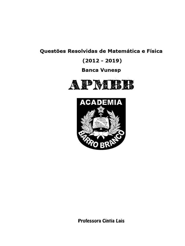 Apostila Apmbb 2012 - 2019 | PDF