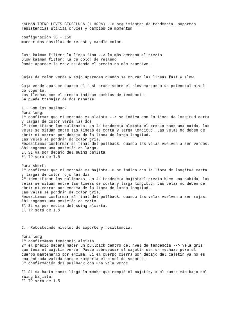 Estrategias de Scalping con Kalman Filter | PDF | Mercado (economía ...