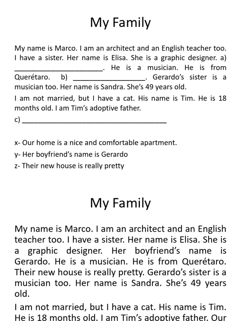Writing Task 1-Model Paragraph | PDF