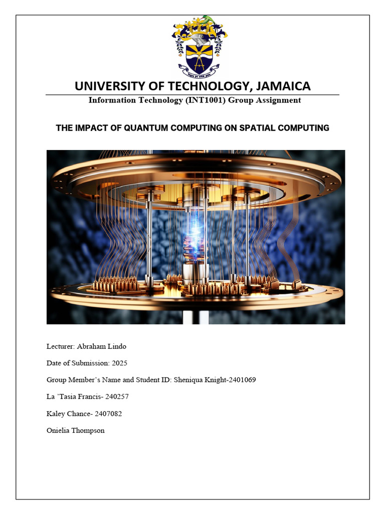 Quantum Computing | PDF | Quantum Computing | Computing Quantum Computing | PDF | Quantum Computing | Computing