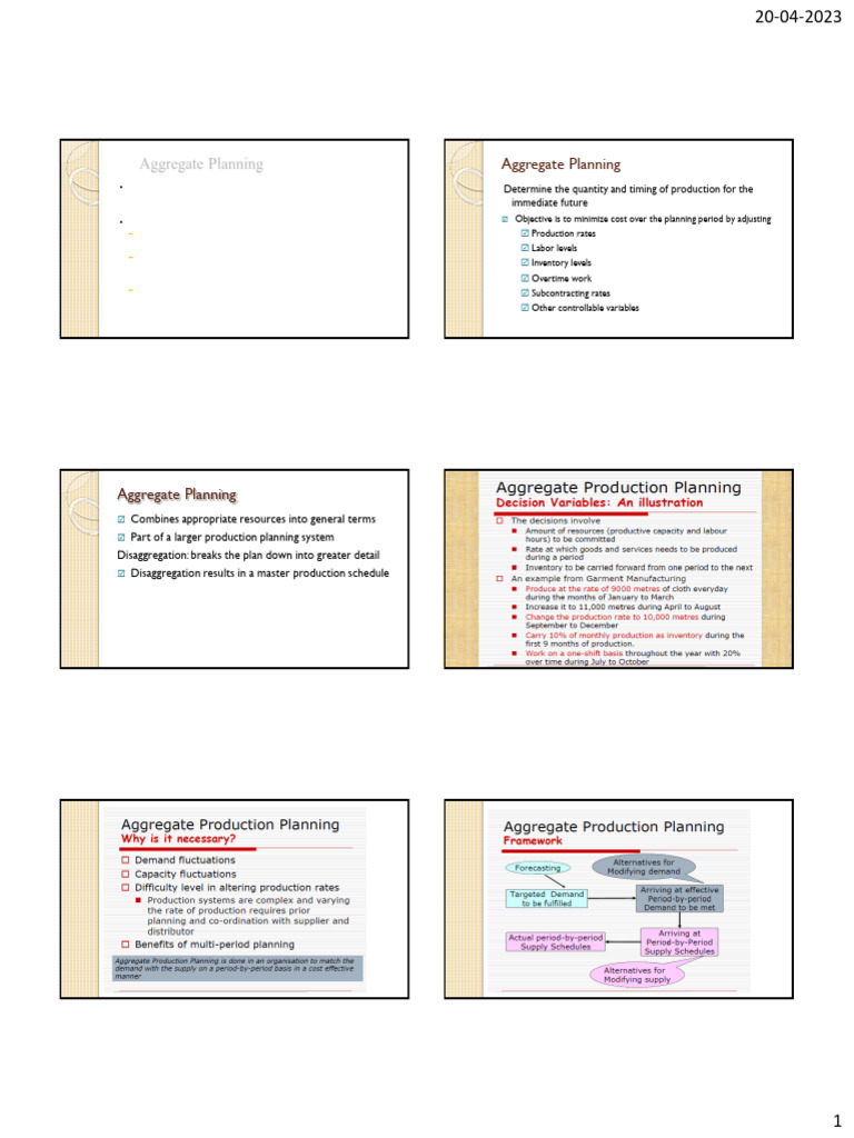 Capacity Planning | PDF | Inventory | Demand