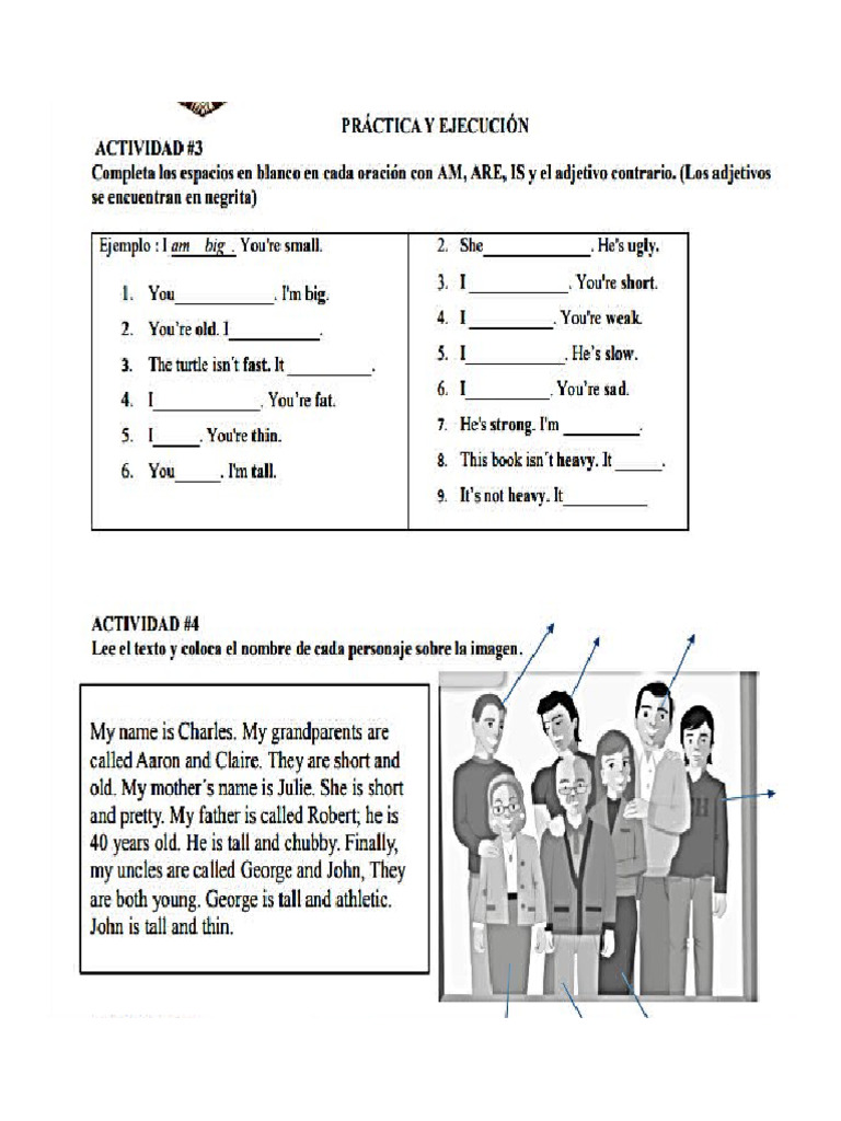 Actv Ingles 30 Oct | PDF