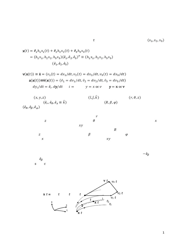 fm1_3-kinematics | PDF | Fluid Dynamics | Continuum Mechanics
