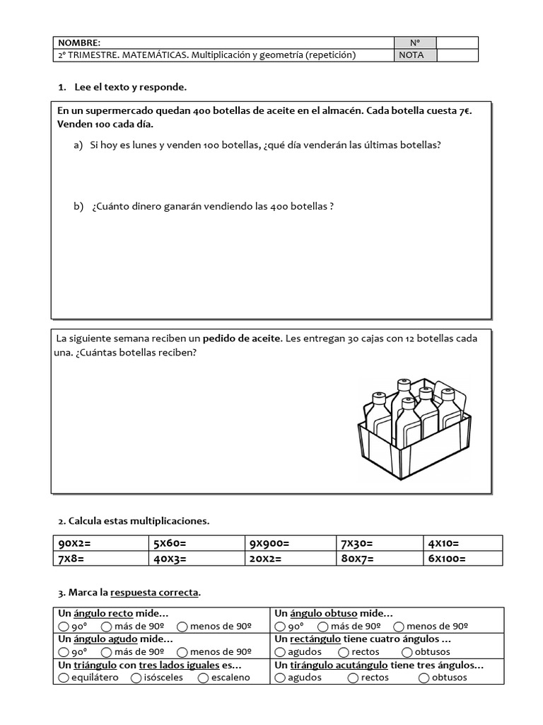 Ex Mate Mult (Repetir) | PDF