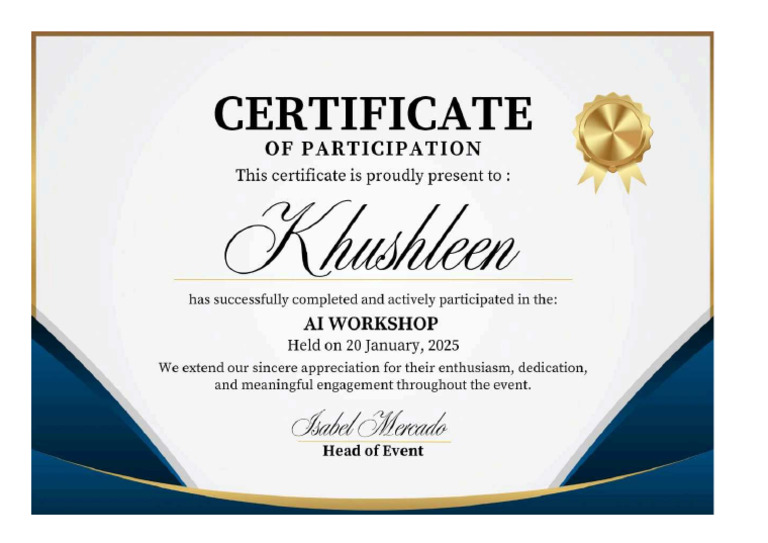 DL Certificate | PDF