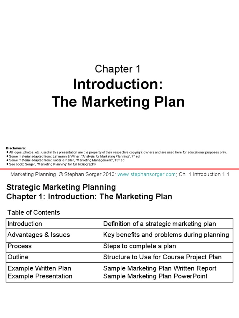 MKTGPLNG PPT Chap1 Plan Outline v1 | PDF | Top Down And Bottom Up ...