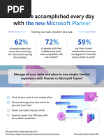 Microsoft Teams Planner Guide | PDF | Microsoft Outlook | Usability