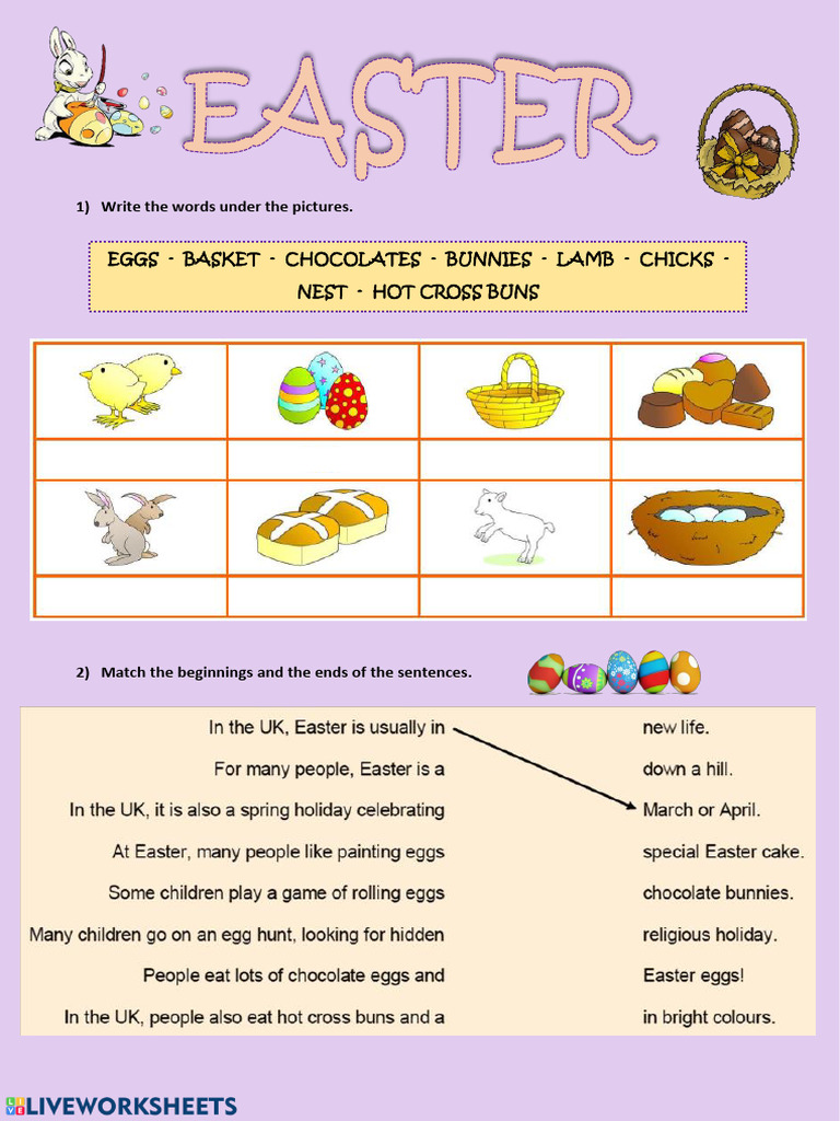 Easter Exercises for Kids | PDF