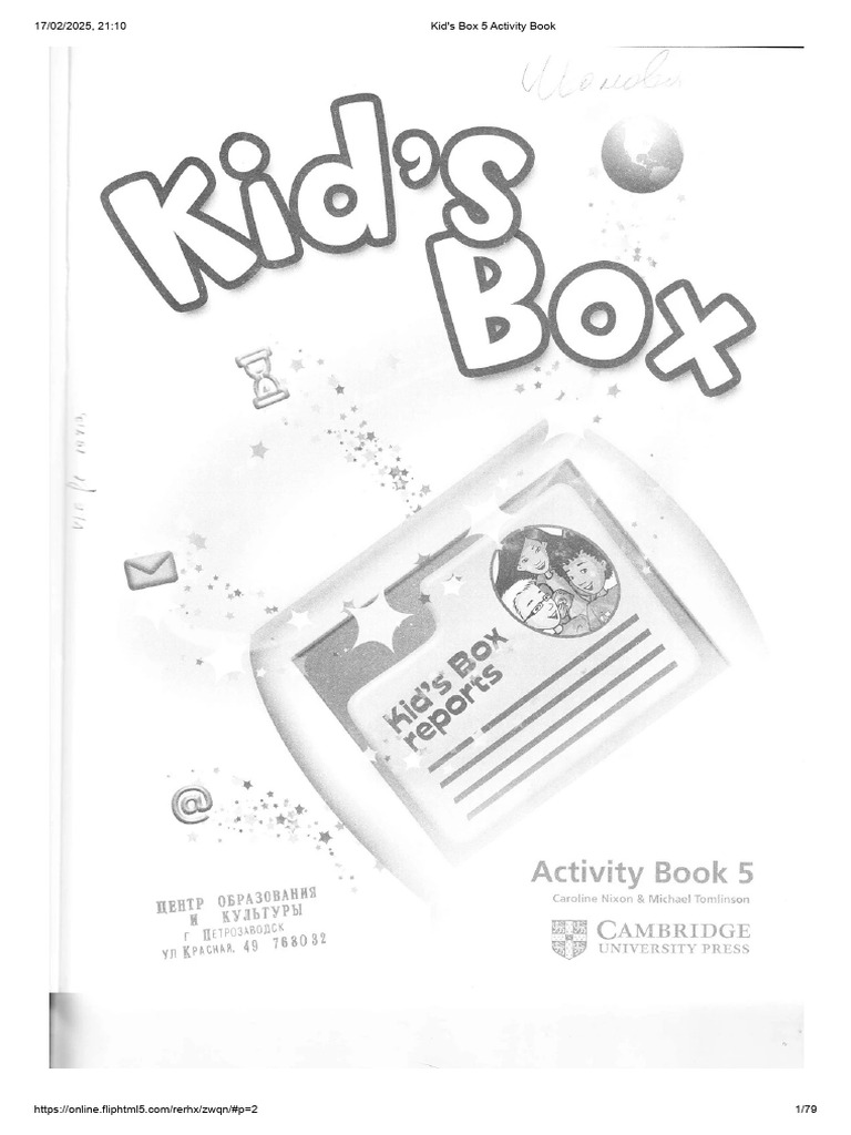 Kid's Box 5 Activity Book | PDF