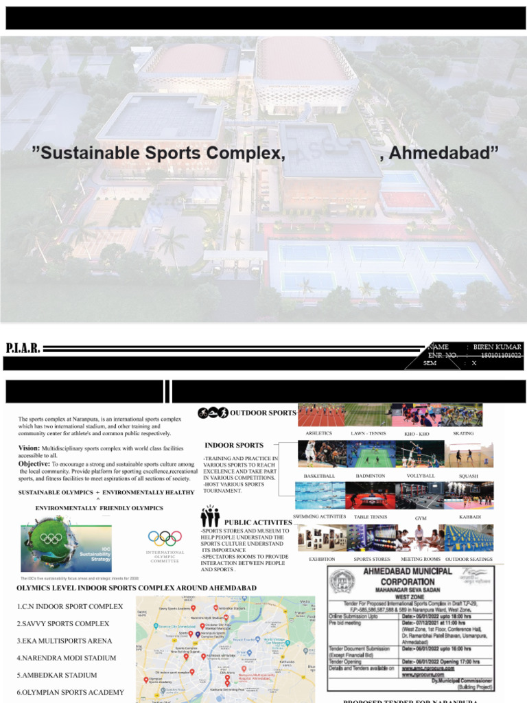 E.F Sports Complex | PDF