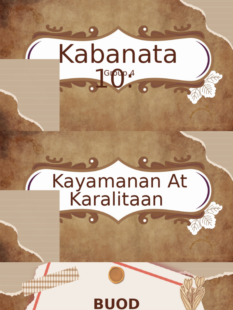Pangkat 4 - Kabanata 10 | PDF