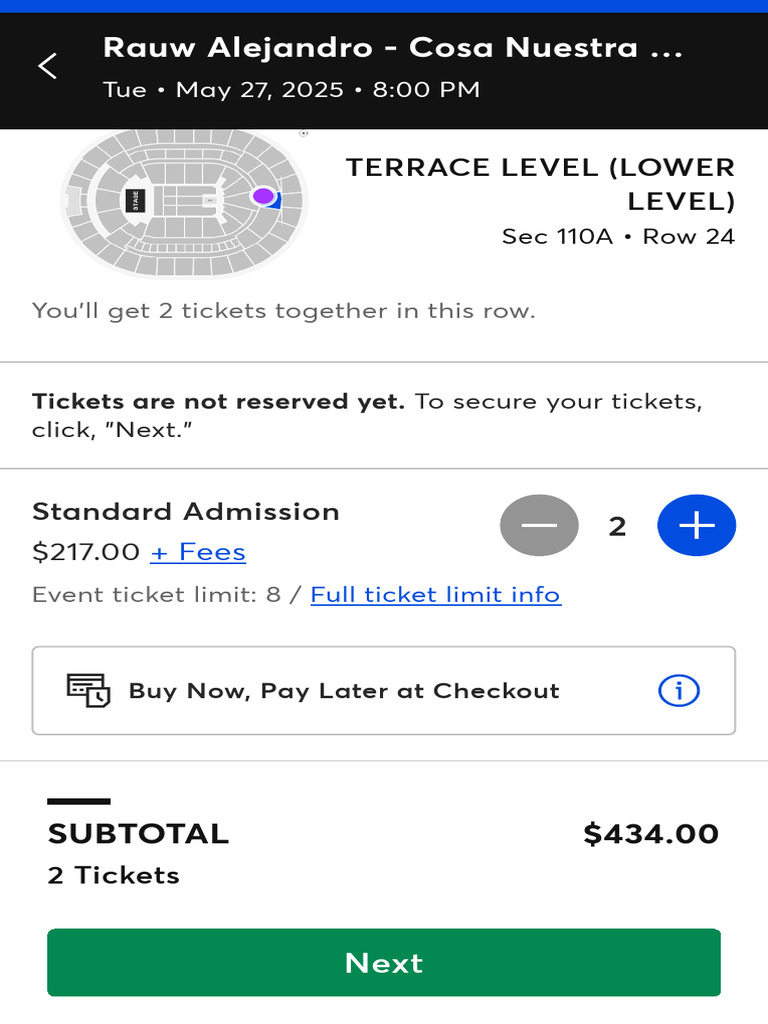 Rauw Alejandro - Cosa Nuestra World Tour Tickets May 27, 2025 Orlando ...