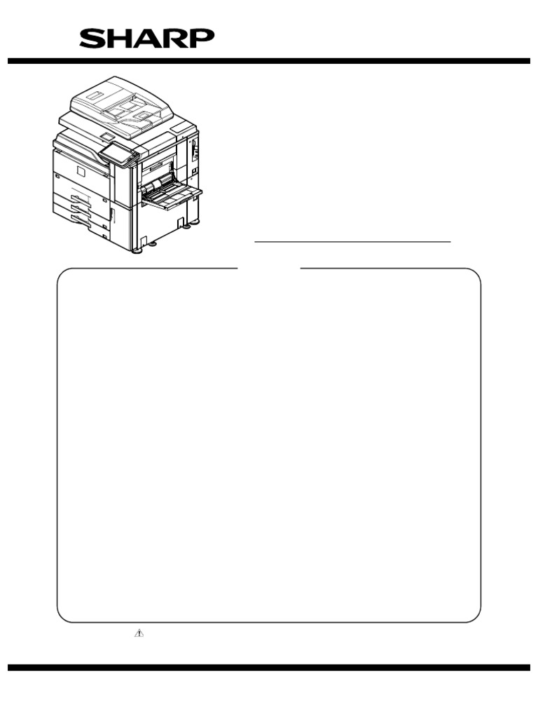 MX-6500N MX-7500N Installation Manual | PDF | Humidity | Mains Electricity