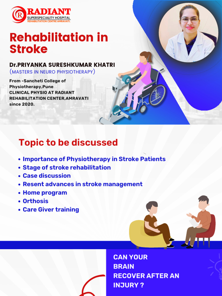 Rehabilitation in Stroke | PDF | Physical Therapy | Stroke