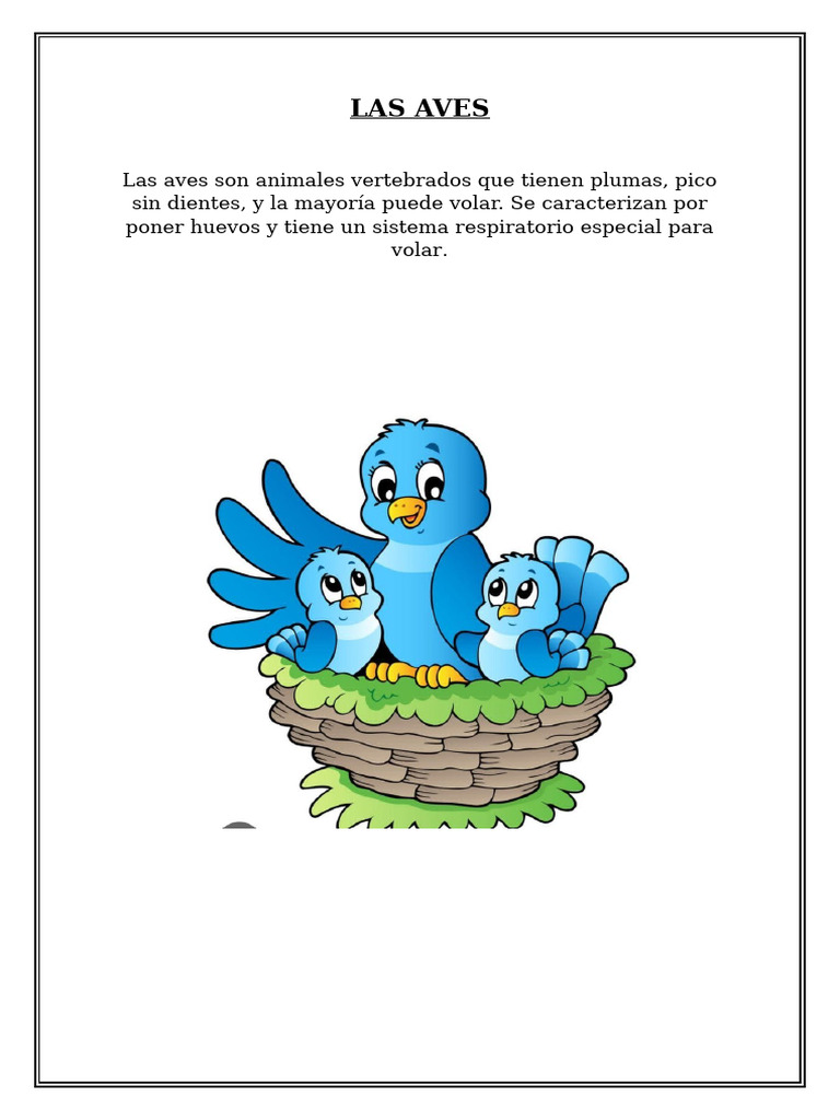 LAS AVES | PDF